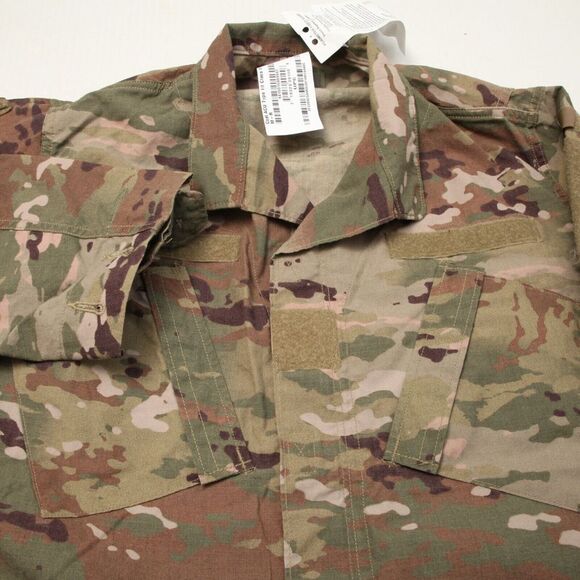 Jackets & Coats | Us Army Combat Uniform Coat Medium Regular Scorpion ...